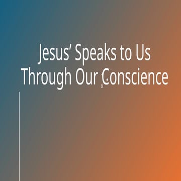 Religion 4 week 5lesson 6 conscience.pptx | Christianity | Religion ...