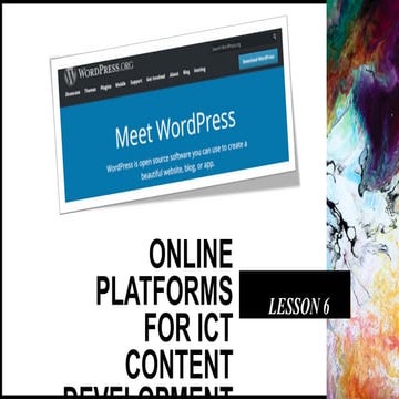 LESSON 6_ETECH.pptx-First Quarter First Semester | PPTX