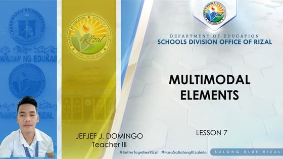 MULTIMODAL TEXTS ENGLISH GRADE 8 LESSON. | PPTX | Computer Animation ...