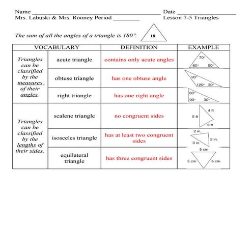 Lesson 7 5 triangles | DOC