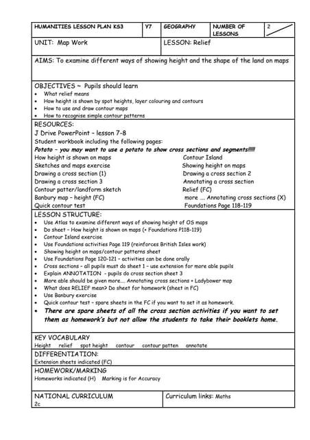 Lesson 5 6 Map skills | PDF