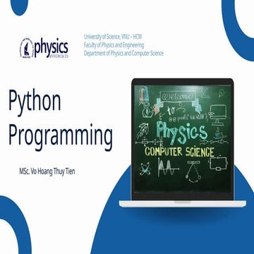 Python Tutorial Part 2 | PPTX