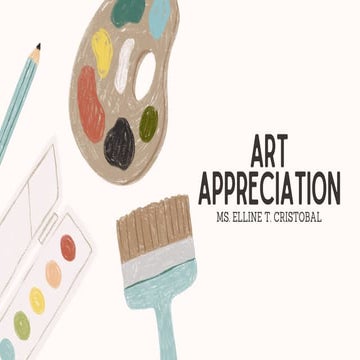 Art Appreciation: Painting as an Art.pdf
