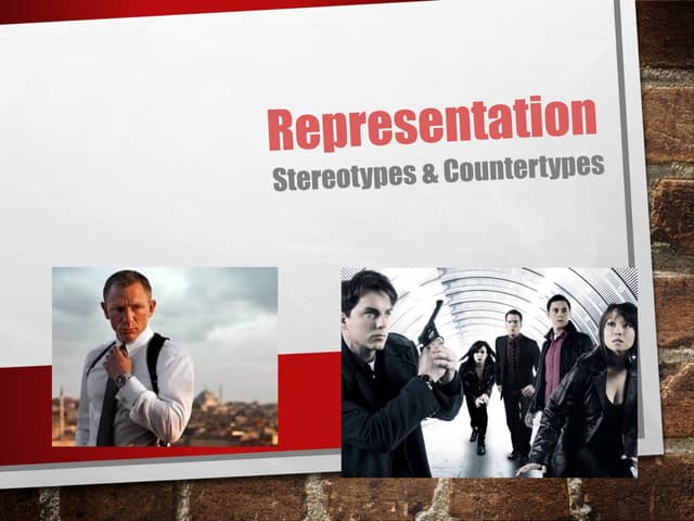 A level Representation_Stereotypes, countertypes and archetypes | PPTX