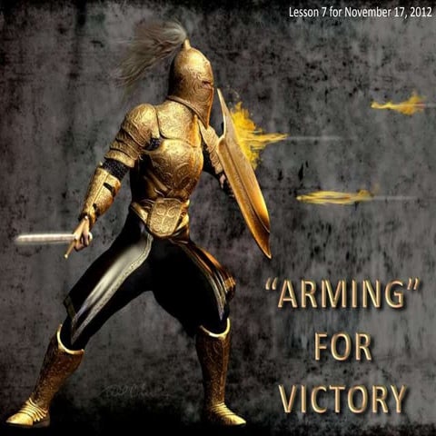 Lesson 7, arming for victory | PPTX