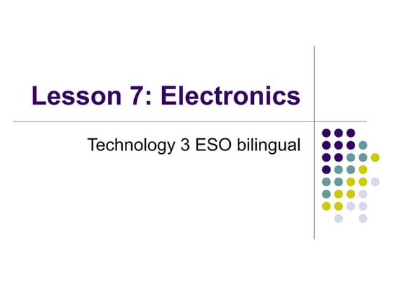 Basic electronics | PPTX