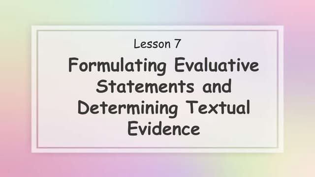 Claims, Evidence, & Explanation | PDF