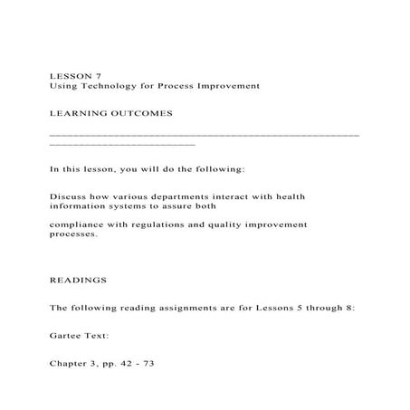 LESSON 7 Using Technology for Process Improvement LE.docx
