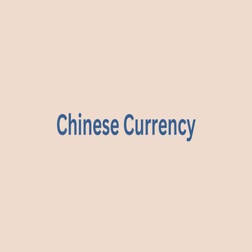 汉语教程一上 《第八课》Lesson8-Chinese Currency.pptx