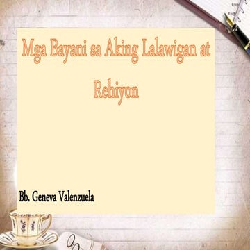 Bayani ng Pilipinas | PDF