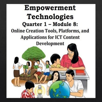 LESSON 8 - ONLINE CREATION TOOLS , PLATFORMS AND APPLICATIONS FOR ICT DEVELOPMENT.pptx