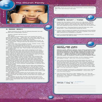 Lesson 8 | Real Time – faith | Sabbath School | Second Quarter 2015 | PDF