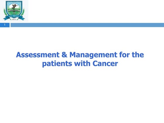 Oncology (cancer) in ahn Presentation .pptx