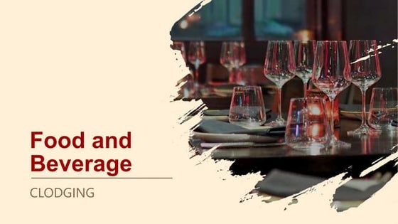 Banquet and catering operations | PPT