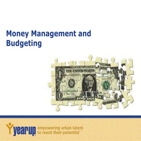 Lesson 8 money management and budgeting | PPTX