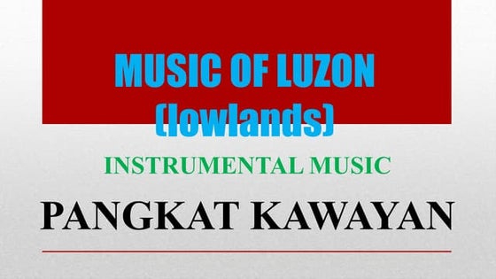 Musical instrument in mindoro palawan and visayas | DOCX | Music ...