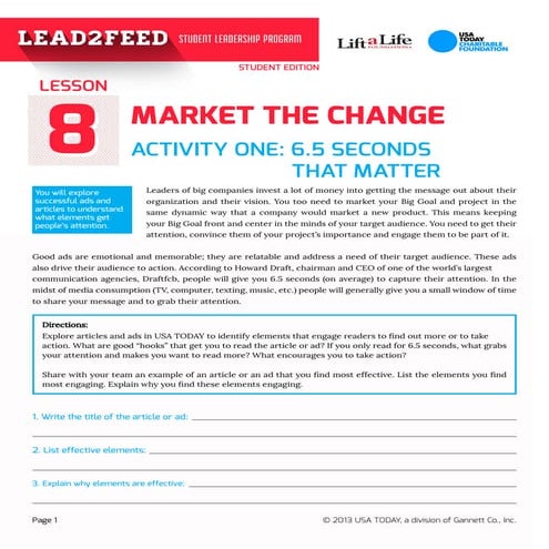 Lesson 8: Student Edition | PDF