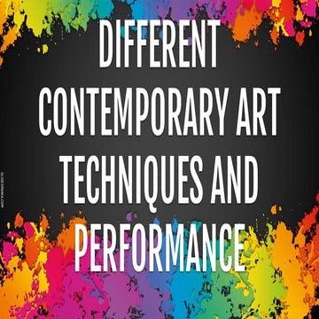 lesson 8 techniques contemporary arts.pptx