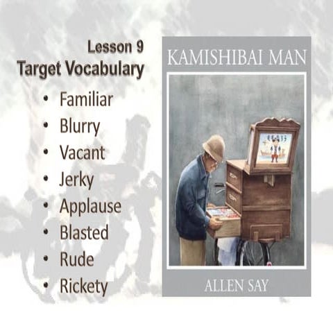 Lesson 9 kamishibai man - 2016 | PPT