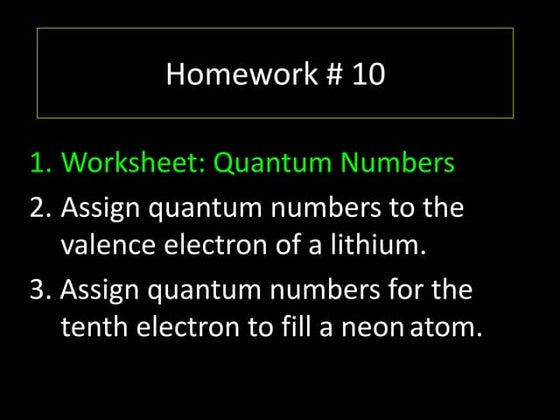 Three principles to locate electrons | PPTX