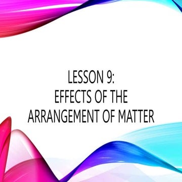 Lesson 9- Science grade 8 for second quarter | PPTX