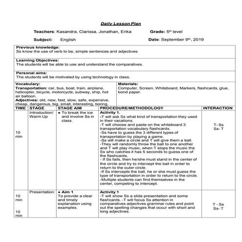 Lesson click and learn | PDF