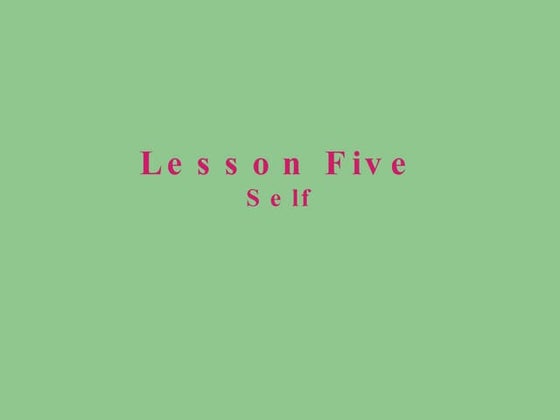 Lesson Two Powerpoint | PPT