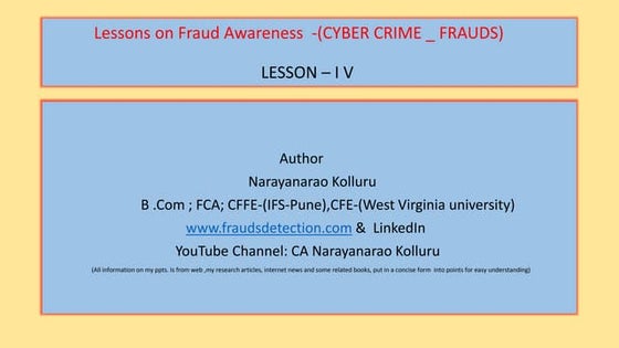 What is cyber fraud? | PDF