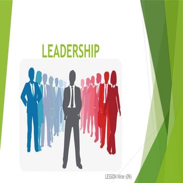 Comprehensive Leadership Theories, Styles, and Development Programs | PPTX