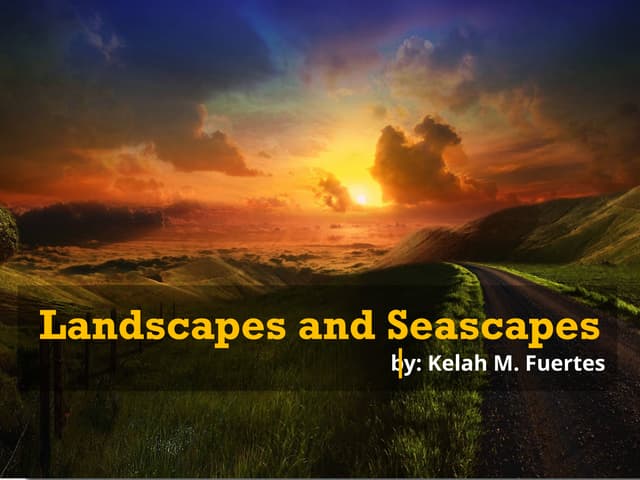 Landforms and Landscapes Powerpoint for Year 8 Geography | PPTX ...