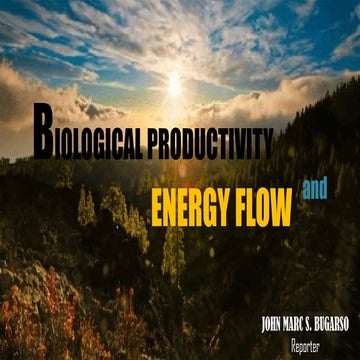 LESSON NO. 8 Biological Productivity and Energy Flow.pptx