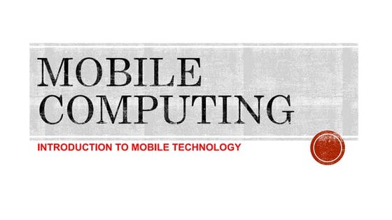 What is Mobile Computing.pdf