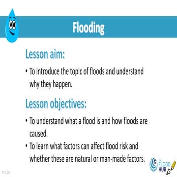 A Lesson on Flooding for Elementary Kids | PDF