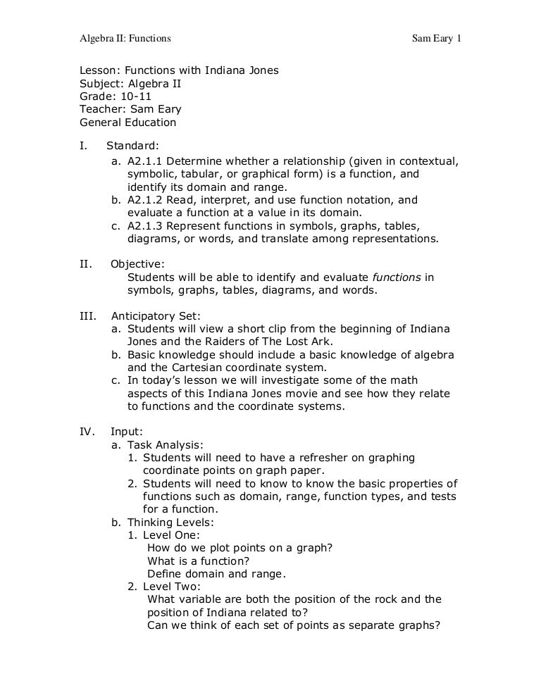 Algebra2 Functions Lesson Plan algebra2-functions-lesson-plan