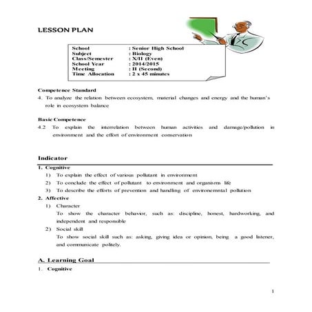 Lesson plan | DOCX