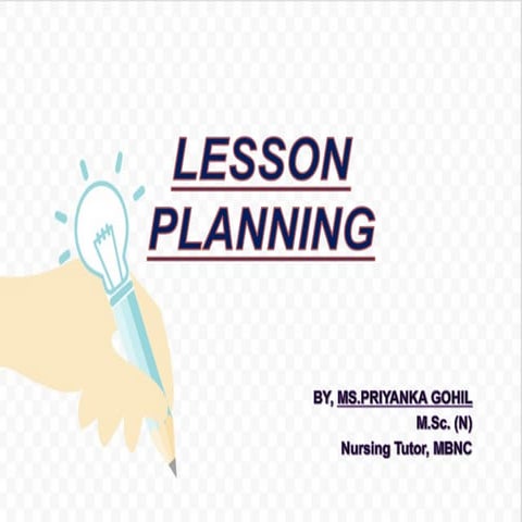 Lesson Plan | PPT