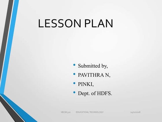 Obe lesson plan format | PDF