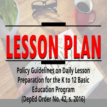 Types of lesson plan | PPTX