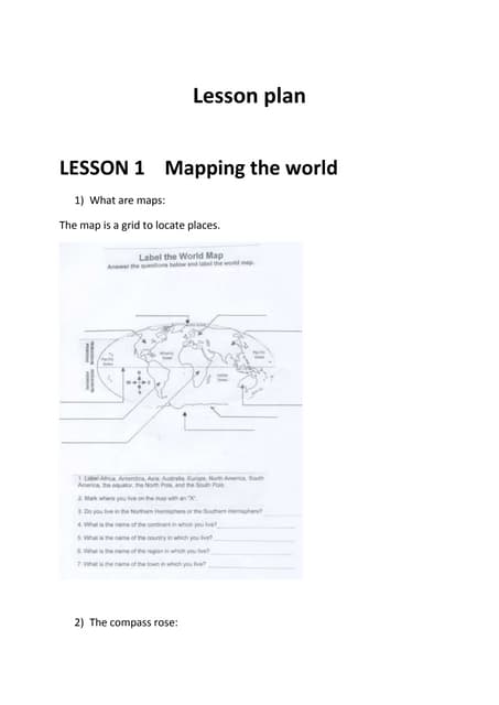 Elements of a map | PPT | Geography | Science