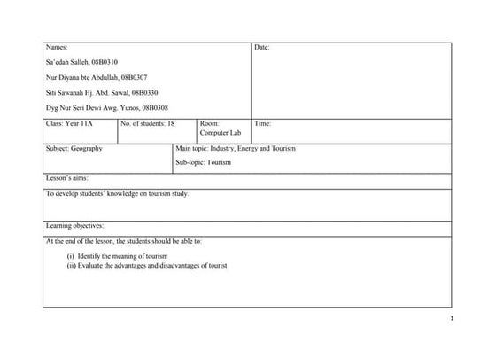 TOURISM GRADE 10 | PPT