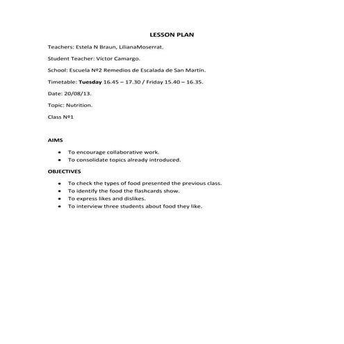 Lesson plan 4 | DOCX