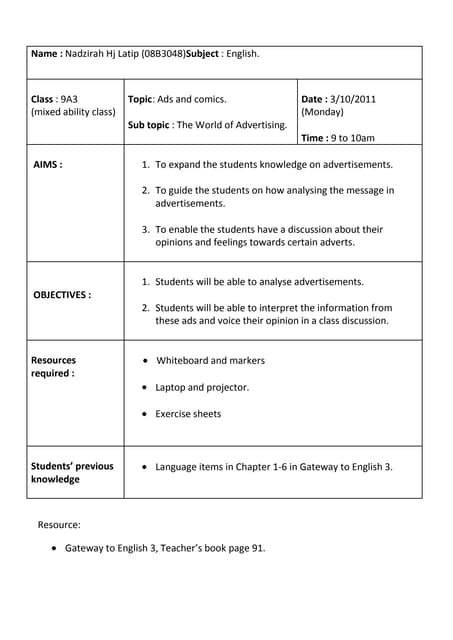 Group activity 1 worksheet | DOCX