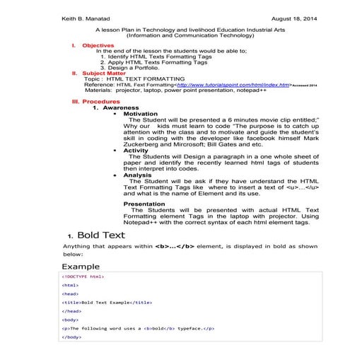 Code This, Not That: 10 Do's and Don'ts For Learning HTML