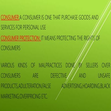 Lesson plan 2 | PPTX | Consumer Issues | Business