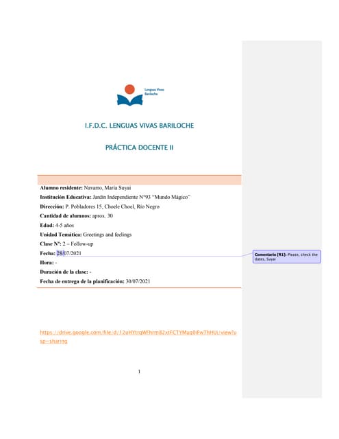 Lesson plan 5 follow-up - checked | PDF