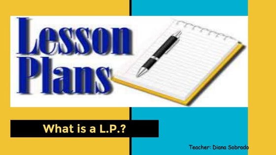 1. lesson plan | PPT
