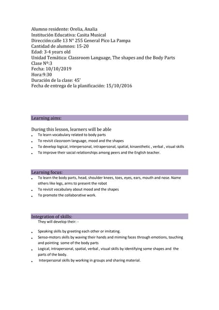 DETAILED LESSON PLAN, FOR TEACHER PURPOSES | DOCX | Education