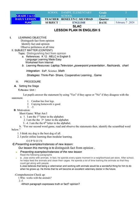 LP lesson plan for Facts and Opinion.docx