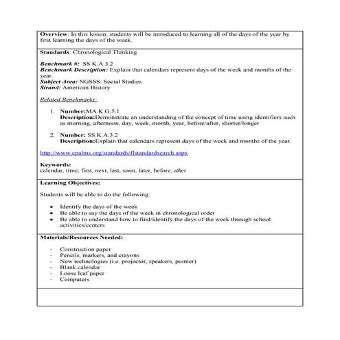 MATH DAYS OF THE WEEK FOR GRADE ONE PUPILS | PPTX