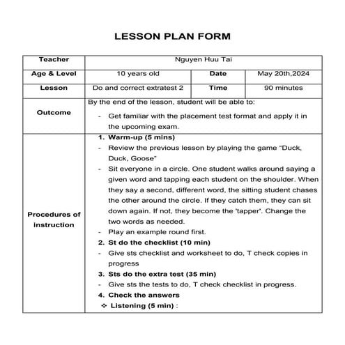 1. Lecture in Grade 8 English Lesson 1 for Intervention Camp (Denn Marc ...